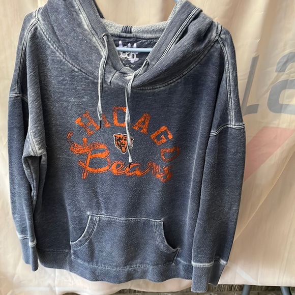 Sweaters | Vintage Chicago Bears Sweatshirt Sz L Womens | Poshmark